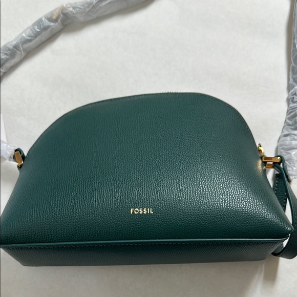Fossil | Bags | Fossil Green Leather Womens Bag | Poshmark
